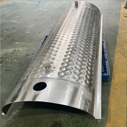 Quality High-Efficiency Laser-Welded Stainless Steel Heat Exchange Jacket for sale