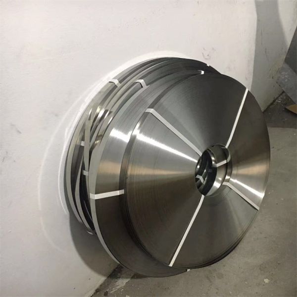 Quality TUV 550HV 1850Mpa 301S Etched Flexible Stainless Steel Strip 20mm Anti Fingerprint for sale