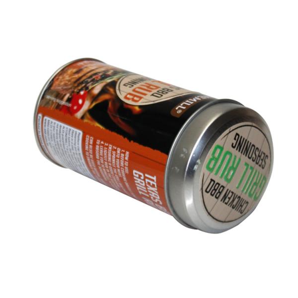 Quality Wholesale Kitchenware Pepper Tin Can Custom Metal Spice Tin Box Cumin Powder for sale
