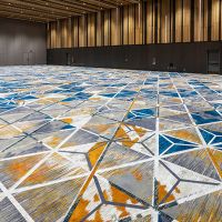 Quality Custom Designed Floral Pattern Luxury Wool Floor Carpet for Hotels and Movie for sale