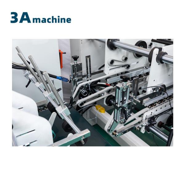 Quality Speed Carton Folding Machine CQT-850 with 14m*1.3m*1.4m Dimensions and 350 m/min for sale