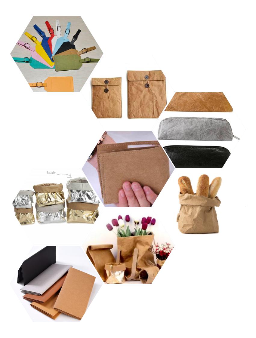 Yellow Color Biodegradable Natural Fabric Kraft Paper Roll 150cm x 110 yards