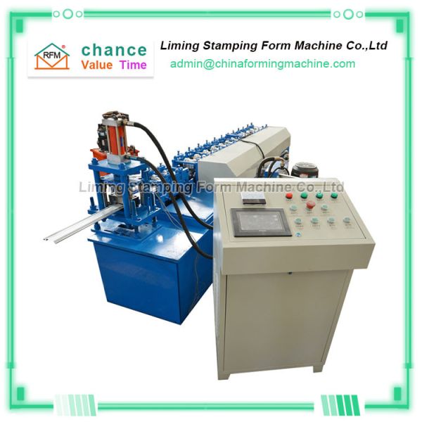 Quality 4kw Shutter Door Forming Machine , 30m/Min Rolling Shutter Manufacturing Machine for sale