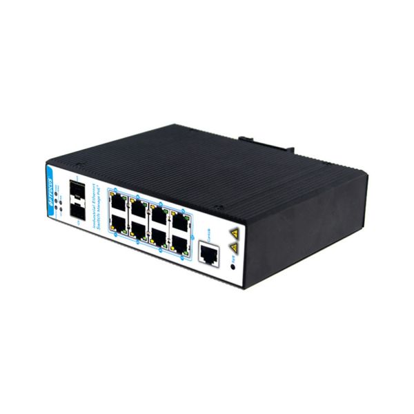 Quality SFP Managed Gigabit Ethernet Switch 2port 100 / 1000M Automatically Support IGMP for sale