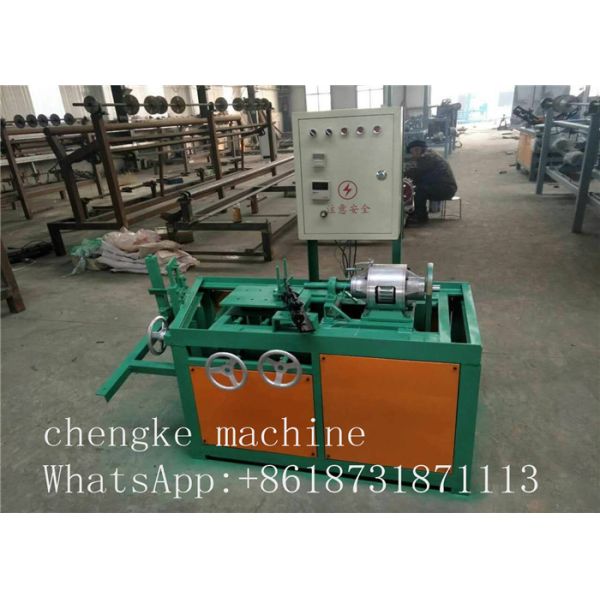 Quality Less trouble and low price Semi - automatic Chain Link Fence Machine manufacture for sale