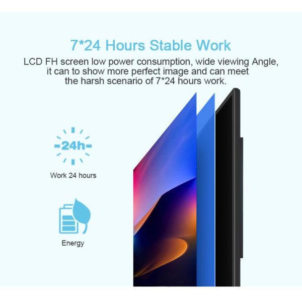 Quality Indoor 4k Square LCD Display Screen Touchscreen Advertising Player 22 Inch for sale