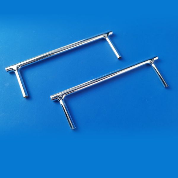 Quality Silver Coated Surface Quartz Glass Tube Stable Performance for sale