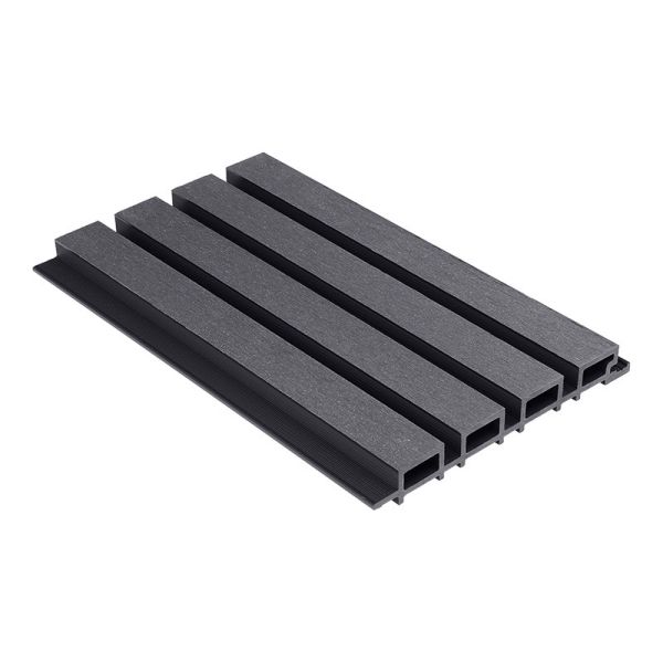 Quality 219x26mm Waterproof Exterior Wall Cladding Panel For Shopping Mall Red Pine for sale