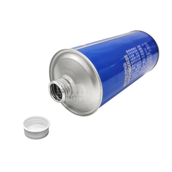 Quality 1L Tin Cans Accessories Silver / Gold Color For Rectangular Cap for sale