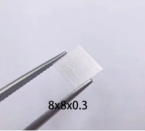 Quality Colorless 8X8 Monocrystalline Diamond 0.3mm CVD Single Crystal Diamond for sale