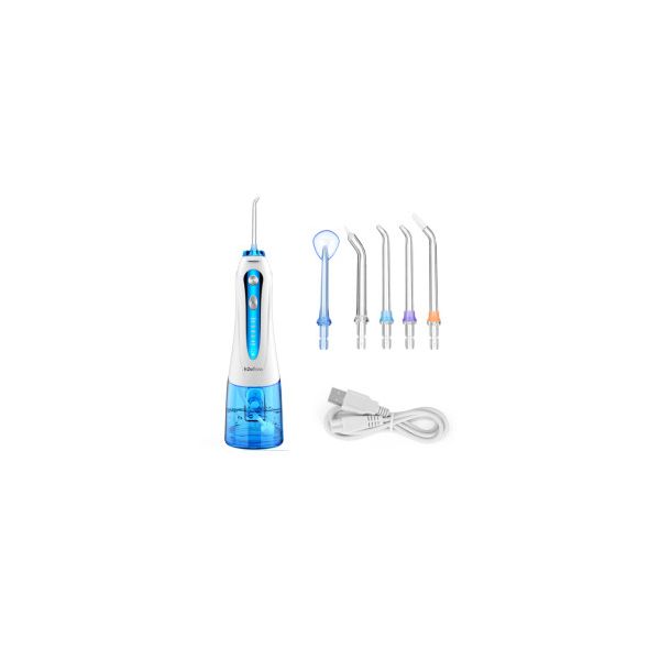 Quality Rechargeable Cordless Water Flosser Hf 9 With 2500mAh Battery for sale