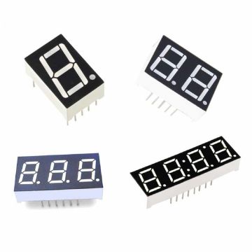 Quality RGB 0.28in Common Anode Numeric LED Display 6 Digits 10mm Pixels for sale