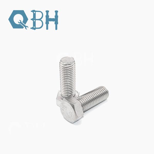 Quality 304 M2-M20 Steel Hex Bolt Plain Surface Treatment for sale