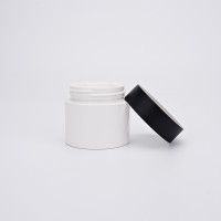 Quality Round Customized 50ml HDPE Plastic Cosmetic Jar for Skincare and Travel for sale