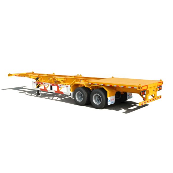 Quality Transport 20/40 ft Containers with 40 ton Max Payload Skeletal Container Semi for sale