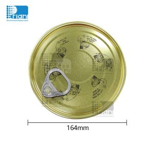Quality Triple Tight Lids Rings Customized Metal Tin Can Components for sale