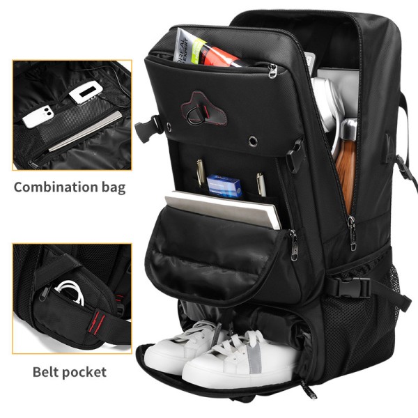 Quality Hard Handle Large Trekking Backpack Waterproof Hunting Backpack 56Litre for sale