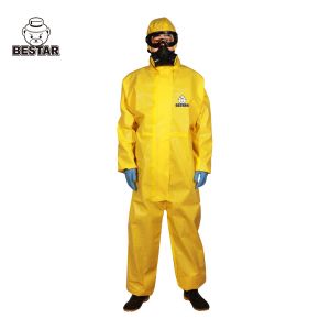 Quality Type 3B/4B/5B/6B Disposable Protective Coverall for Chemical and Nuclear for sale
