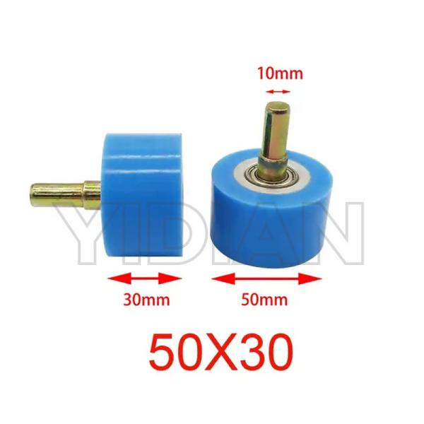 Quality Silicon Rubber Wheels / Pressure Roller - Woodworking Wrapping Machine Spares for sale