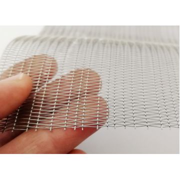 Quality Decorative Soft Metal Mesh Laminated Glass With Fabric Interlayer Antirust for sale