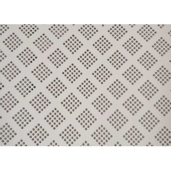 Quality Electrical Galvanized Perforated Ceiling Tiles 2x2 PVDF Coated for sale