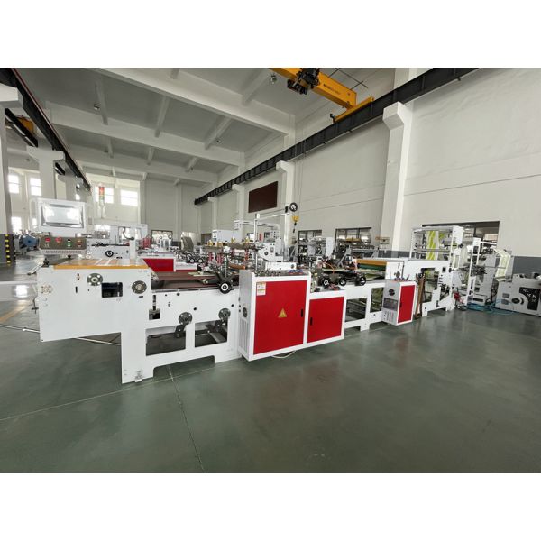 Quality European Rope 10kw Tissue Bag Making Machine 80pcs/Min LDPE HDPE for sale