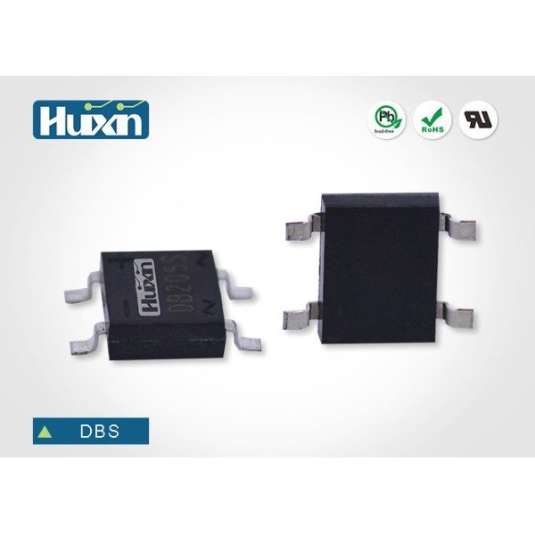 Quality DB107S 1A 1000V Silicon Bridge Rectifier Low Reverse Leakage Molded Plastic Body for sale