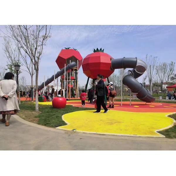 Quality Fruit Theme Outdoor Playground Outside Play Equpiment for sale