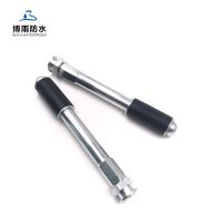 Quality Building Coating M8 Flat Head Nipple Steel Injection Packers 16*120mm for sale