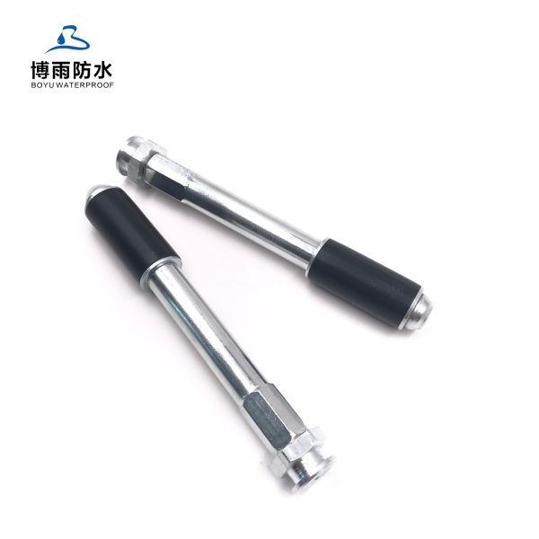 Quality Building Coating M8 Flat Head Nipple Steel Injection Packers 16*120mm for sale