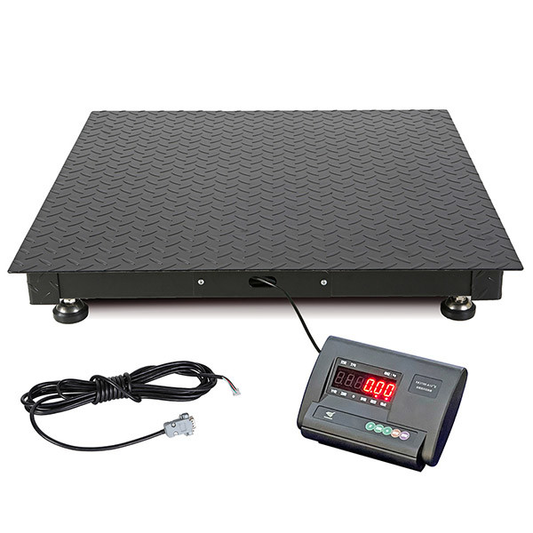 Quality Industrial Electronic Platform Floor Scale Heavy Duty 1000kg for sale