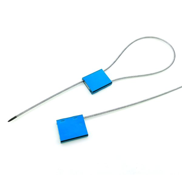 Quality Markable Area 26*22mm Pull Tight Tamper Proof Security Container Numbered Cable for sale