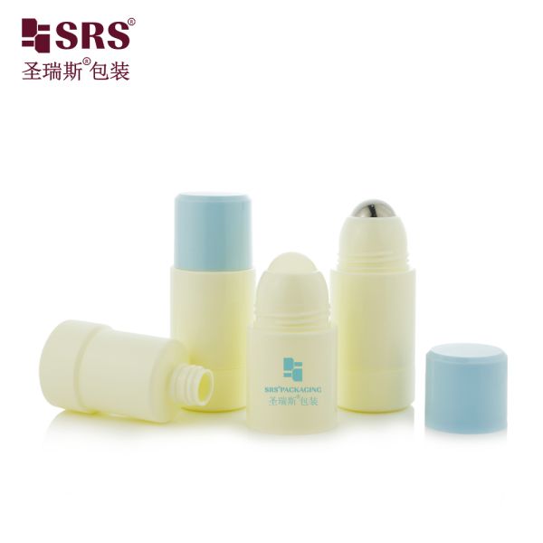 Quality RPPE Empty Pain Relief Gel Massage Steel Ball Roller Ball Bottle Applicator Replaceable for sale