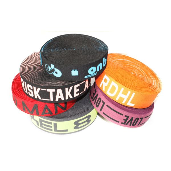 Quality Oeko Tex Jacquard Webbing Tape Adjustable Elastic Band For Wigs Making for sale
