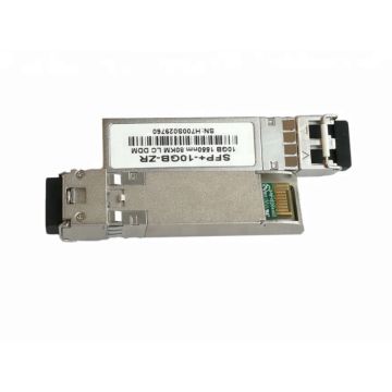 Quality Duplex LC SMF 10G SFP Transceiver Module 1550nm 80km With Single Mode for sale