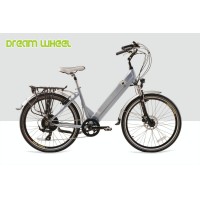 Quality 25km/H Ladies Electric Town Bike 36V 250W BAFANG Rear Motor for sale