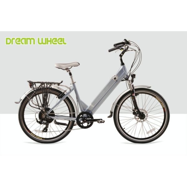 Quality 25km/H Ladies Electric Town Bike 36V 250W BAFANG Rear Motor for sale