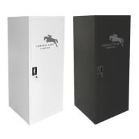 Quality Lockable Large White Metal Horse Equipment Saddle Box 140x60x60cm for sale