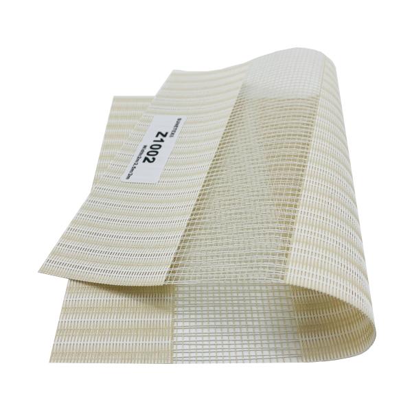 Quality Double Layer Fire Proof 5% Openness Roller Blinds Shades Electric Motorized for sale