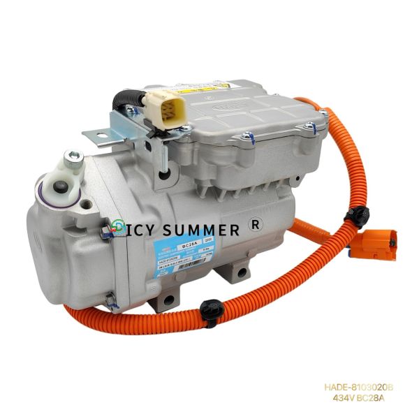 Quality For BYD Qin EV 434V BC28A Electric Scroll Compressor HADE-8103020B EV Car AC for sale