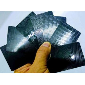 Quality A3+Size Card Lamination Steel Plate Glossy Matte Silk Pattern Finish For Plastic for sale