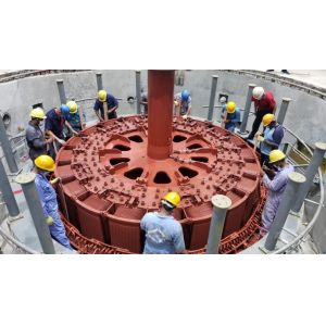 Quality Vertical Layout 9000KW Capacity Stainless Steel Runner Kaplan Hydro Turbine for sale