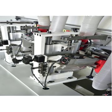 Quality High Efficiency Woodworking Edge Banding Machine With PLC Touch Screen for sale