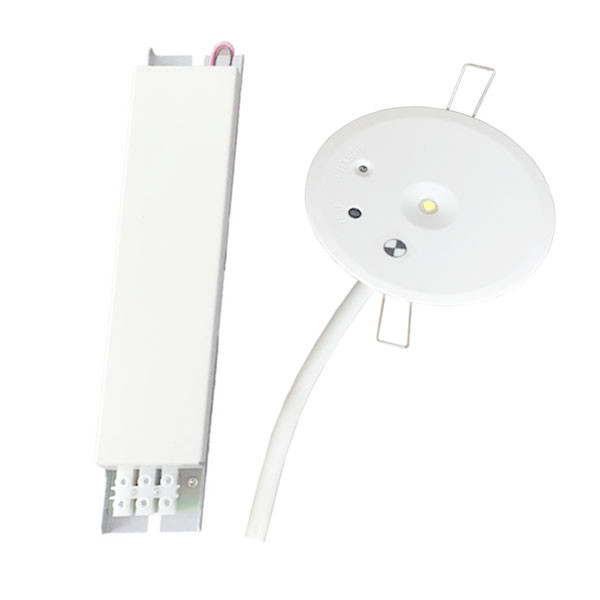 Quality 1W SMD White LED 220V Recessed Emergency Light Commercial Buildings IP20 for sale