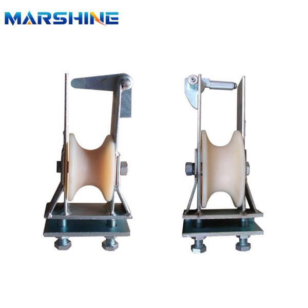 Quality Crossarm-Mounted Stringing Block With Round Belt Power Transmission for sale