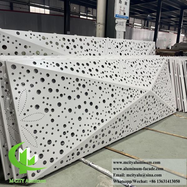 Quality 3D Aluminum Cladding Panel with PVDF Coating and Customizable Patterns in for sale