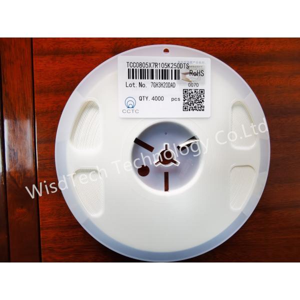 Quality Ceramic Capacitors TCC0805X7R104J500DT Multilayer chip ceramic capacitors CCTC for sale