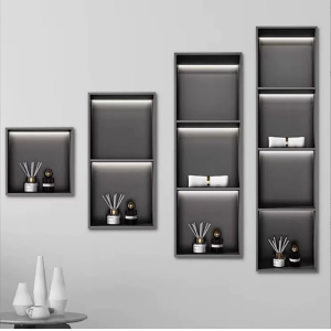 Quality 900x280x125mm Stainless Steel Shower Niche Shelf Rust Resistant Wall Mounted for sale