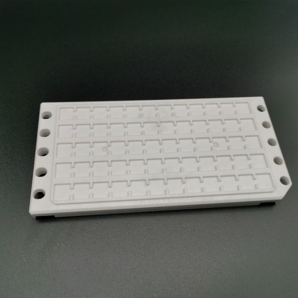 Quality Durable White Anti Static IC Chip Tray 6.0mm International Standards for sale