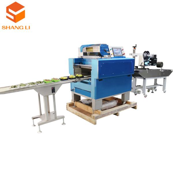 Quality Video Outgoing-Inspection Wood Packaging Meat Processed Labeling Machine with for sale